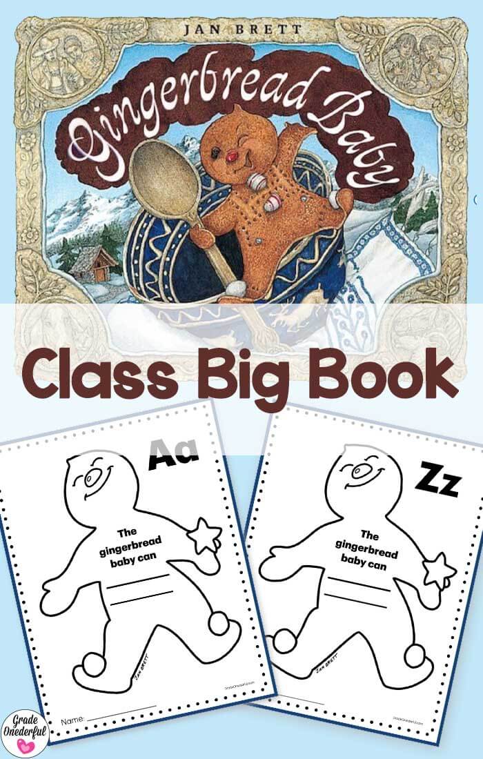 Gingerbread Baby: A Joyful ABC Big Book Free Template » Grade Onederful