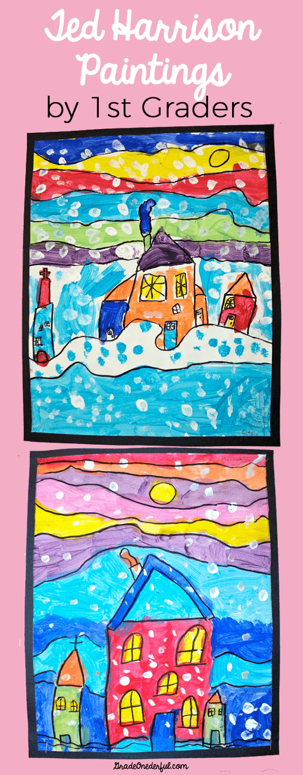Ted Harrison Paintings » Grade Onederful