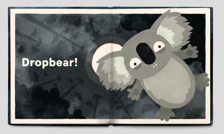 Dropbear. by Philip Bunting » Grade Onederful